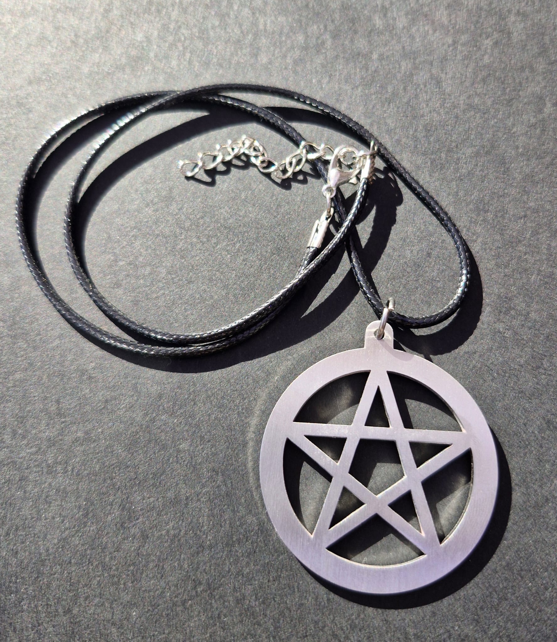 Pentacle pendant – mandometalsmith