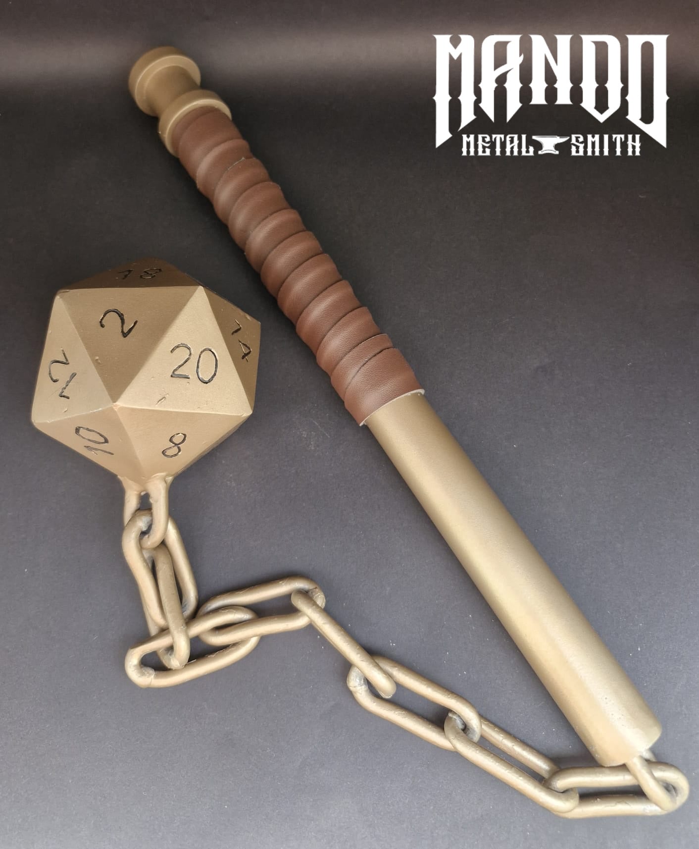 D20 Flail – mandometalsmith